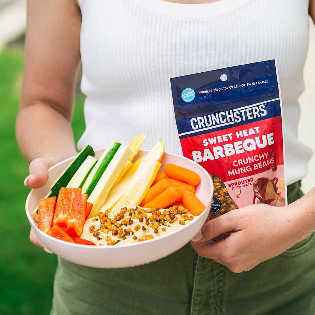 Sweet Heat Barbeque Crunchy Mung Beans - Sharing Size – Free2b Foods