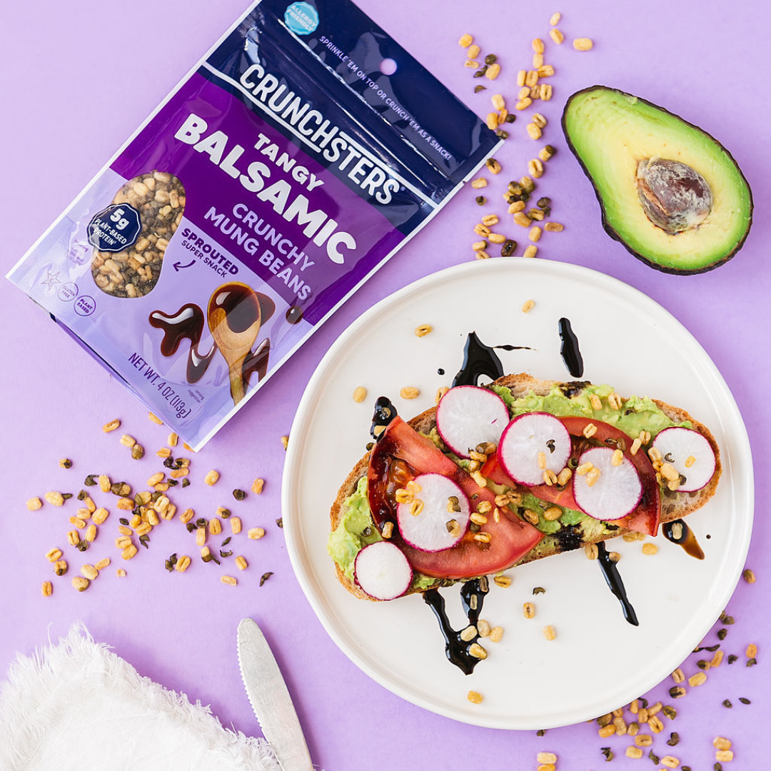 Tangy Balsamic Crunchy Mung Beans - Snack Pack – Free2b Foods