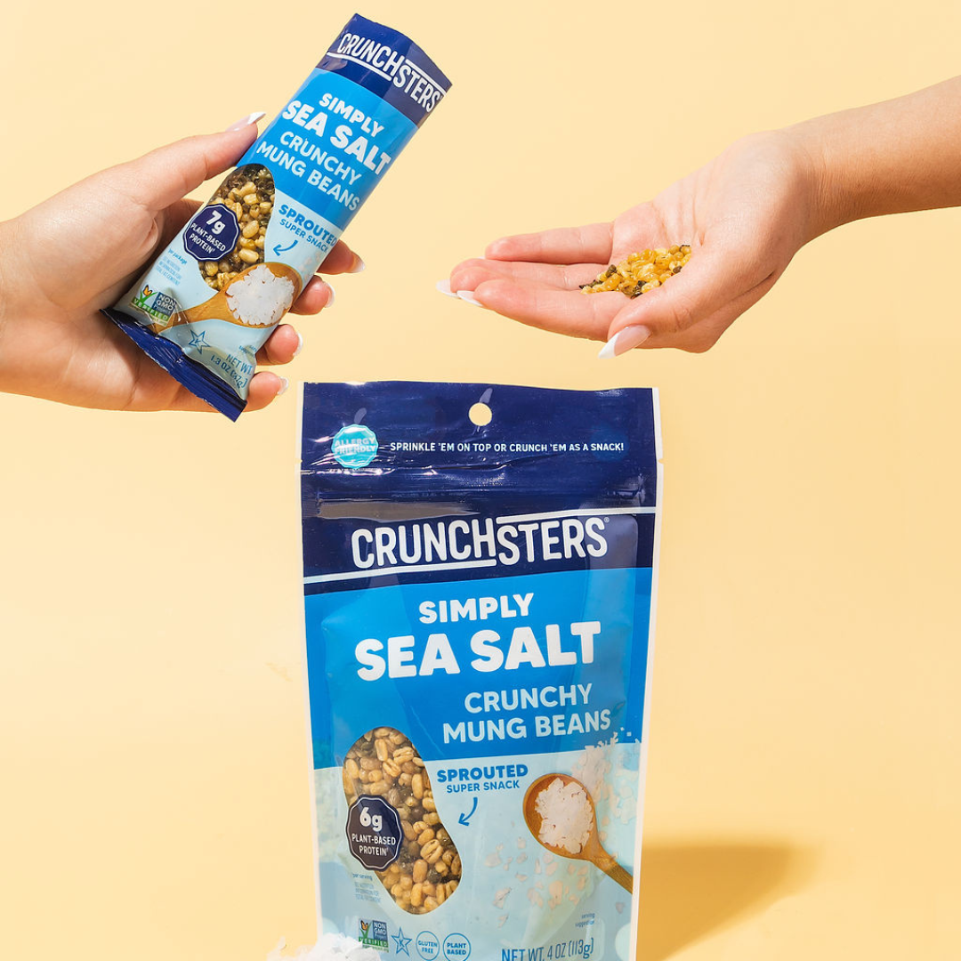 Simply Sea Salt Crunchy Mung Beans - Snack Pack – Free2b Foods
