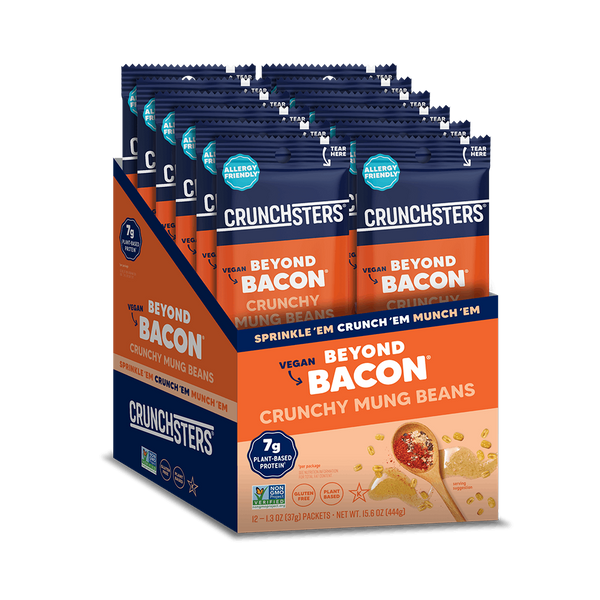 Beyond Bacon® Crunchy Mung Beans - Snack Pack – Free2b Foods