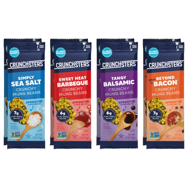 Crunchy Mung Beans Variety - Snack Pack – Free2b Foods